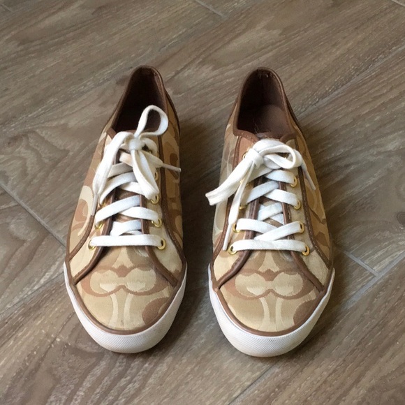 Coach | Sweaters | Coach Tankhaki Barrette Signature Sneakers | Poshmark